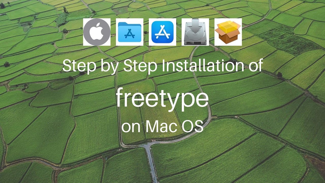 ✅ Solved - Download & install freetype on Mac OS (Sonoma, Sequoia, Ventura) via Homebrew / brew