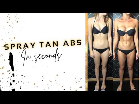Spray Tan Abs in Seconds | SprayTanClass.com
