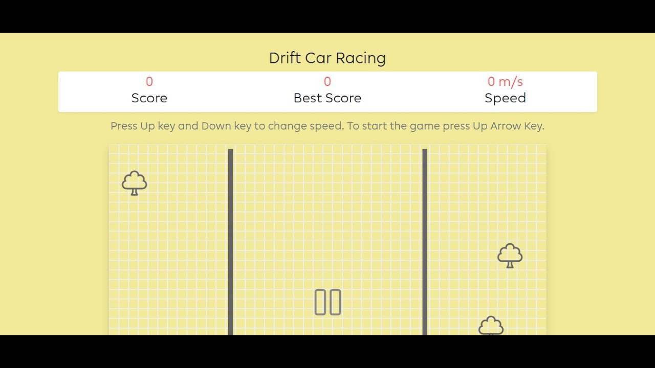 Drift Car Racing in JavaScript