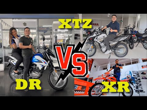 Yamaha XTZ150 VS Honda XR 150 VS Suzuki DR 150 | CUAL COMPRAR?