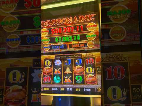 THREE POTS!! HOW MUCH DID WE WIN?? #slot #casino #lasvegas #dragonlink #slots