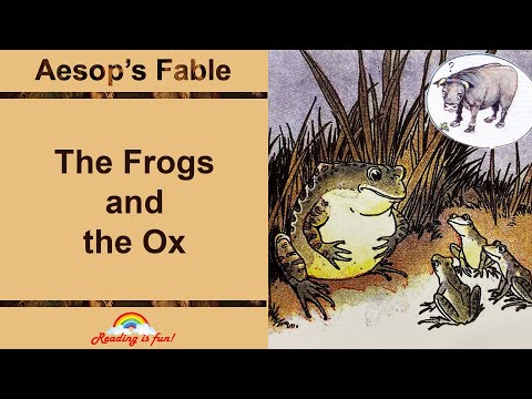 The Frogs and the Fox | Aesop's Fables | Bedtime Story | Read Aloud by 5 Year Old Amy