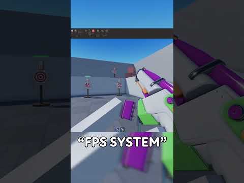 MAKE A ROBLOX FPS GAME IN 30 SECONDS #robloxstudio #robloxtutorial #roblox
