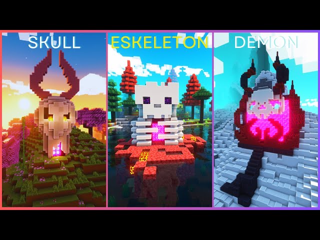Minecraft: Skull Nether Portal ☠️ Minecraft Map