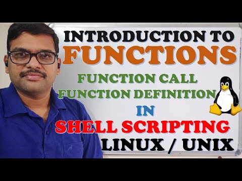 Learn INTRODUCTION TO FUNCTIONS FUNCTION CALL DEFINITION IN SHELL SCRIPTING LINUX UNIX - Mind Luster