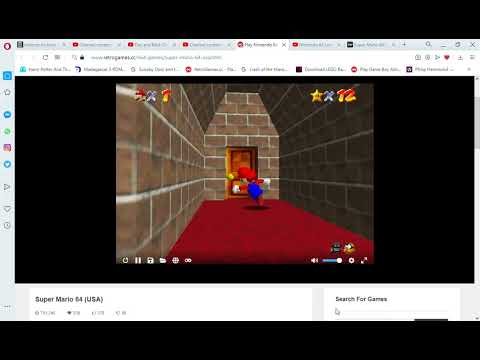 Play Nintendo 64 Super Mario 64 USA Online in your browser   RetroGames cc   Opera 2020 10 11 19 12