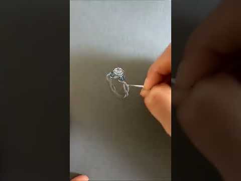 Custom from start to finish! We partner with you to make your dream ring a reality. #wovemade #bts