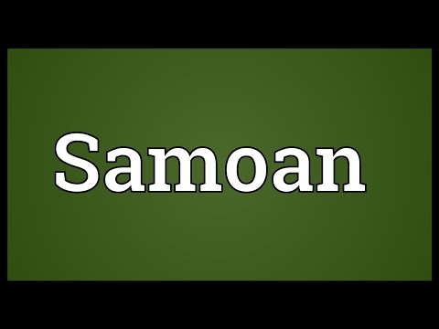 Samoan Meaning
