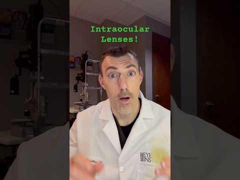 Check out the actual size of the Intraocular lenses we use!