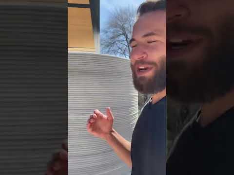 ICON 3D printed house zero in Austin, Tx subscribe for part 2!