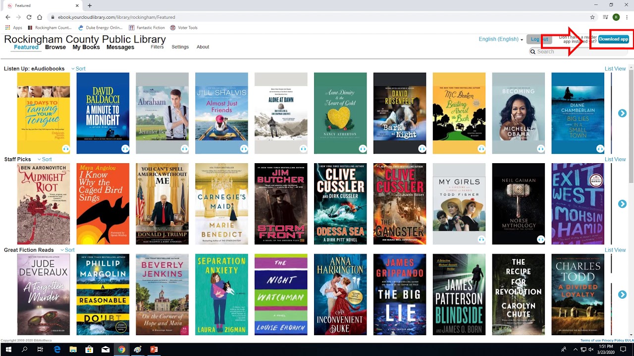 Cloud Library Access