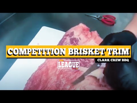 Competition BBQ Brisket Trim - Clark Crew BBQ