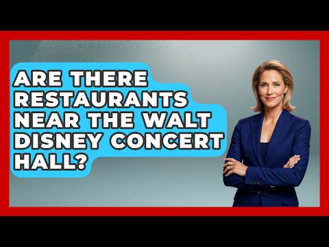 Are There Restaurants Near The Walt Disney Concert Hall? - United States Revealed