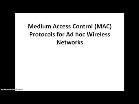 Wireless Mac Protocol