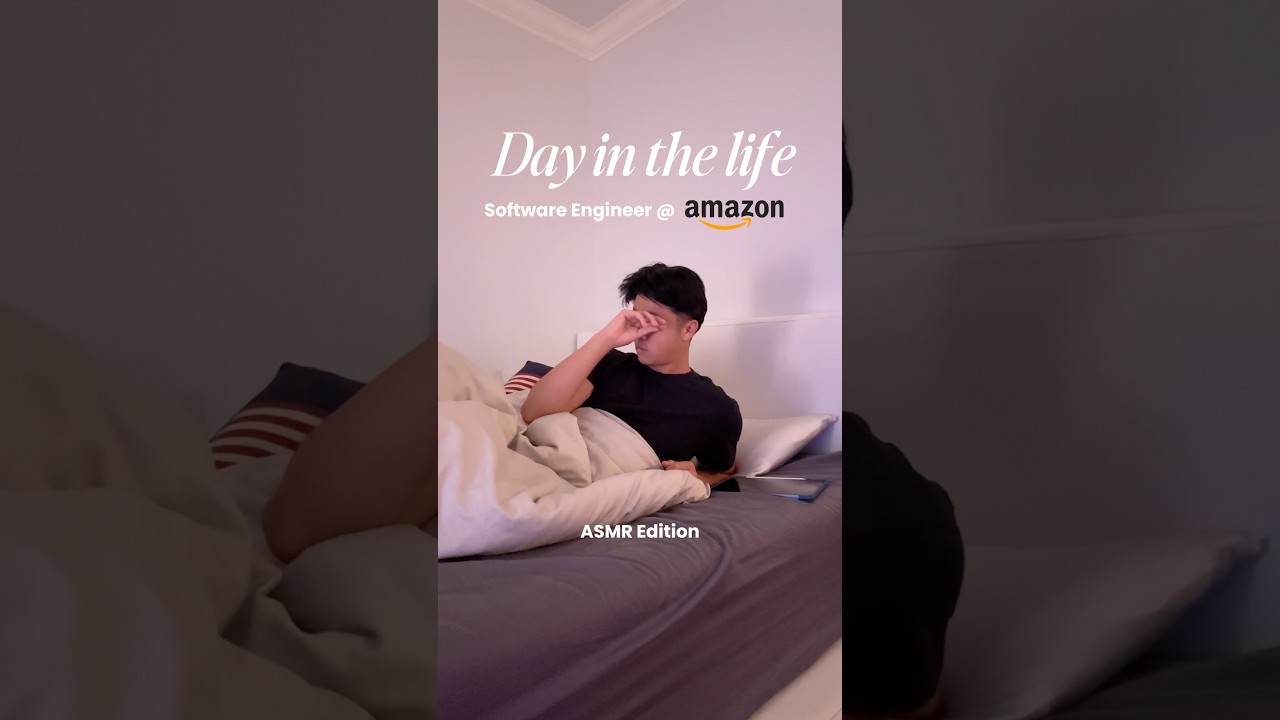 Day in the life as a software engineer at FAANG: ASMR Edition