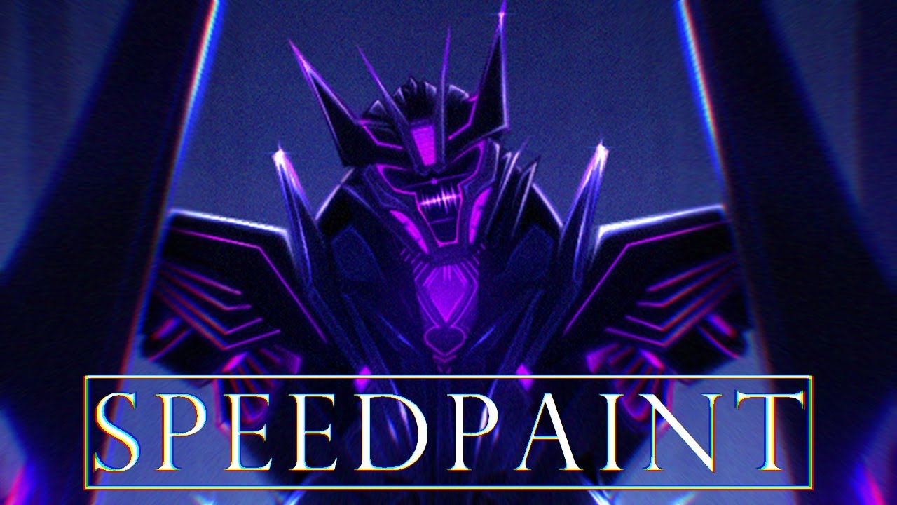 Transformers Prime-Soundwave [Speedpaint]