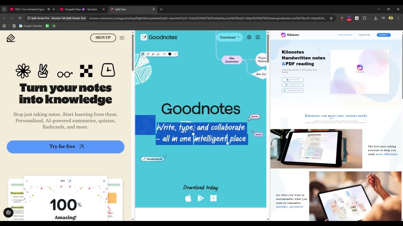 Notability vs Good Notes vs Kilonotes | Honest Comparison
