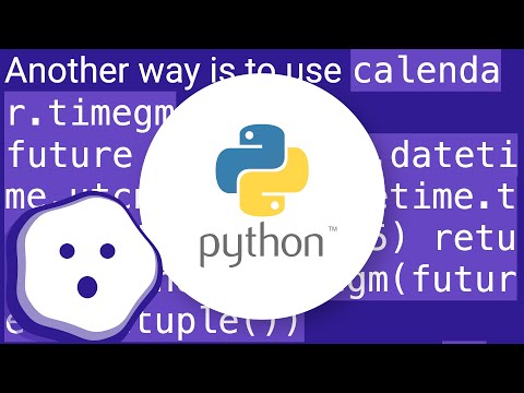 Python Create unix timestamp five minutes in the future