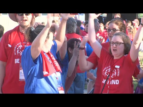 Big night of opening ceremonies for Special Olympics Indiana