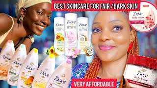 DOVE BODY LOTION & BODY WASH????✅ FOR FAIR & DARK SKIN *HOW TO USE *GET A GLOWING GLASS SKIN IN 2025.