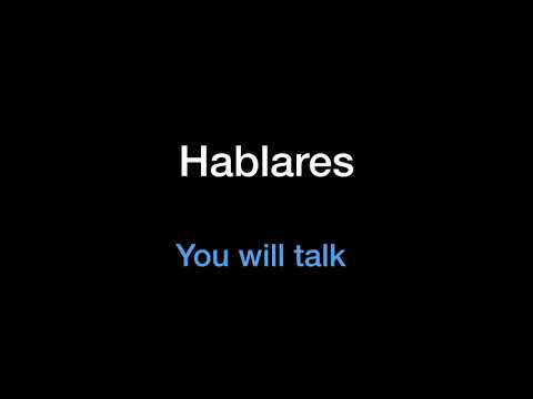 Hablar Conjugation: Subjunctive Future