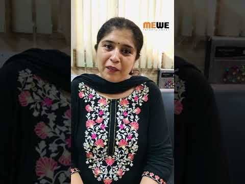 Dr. Sandhya Sharma Saang Artist Welcome in Mewe Entertainment app
