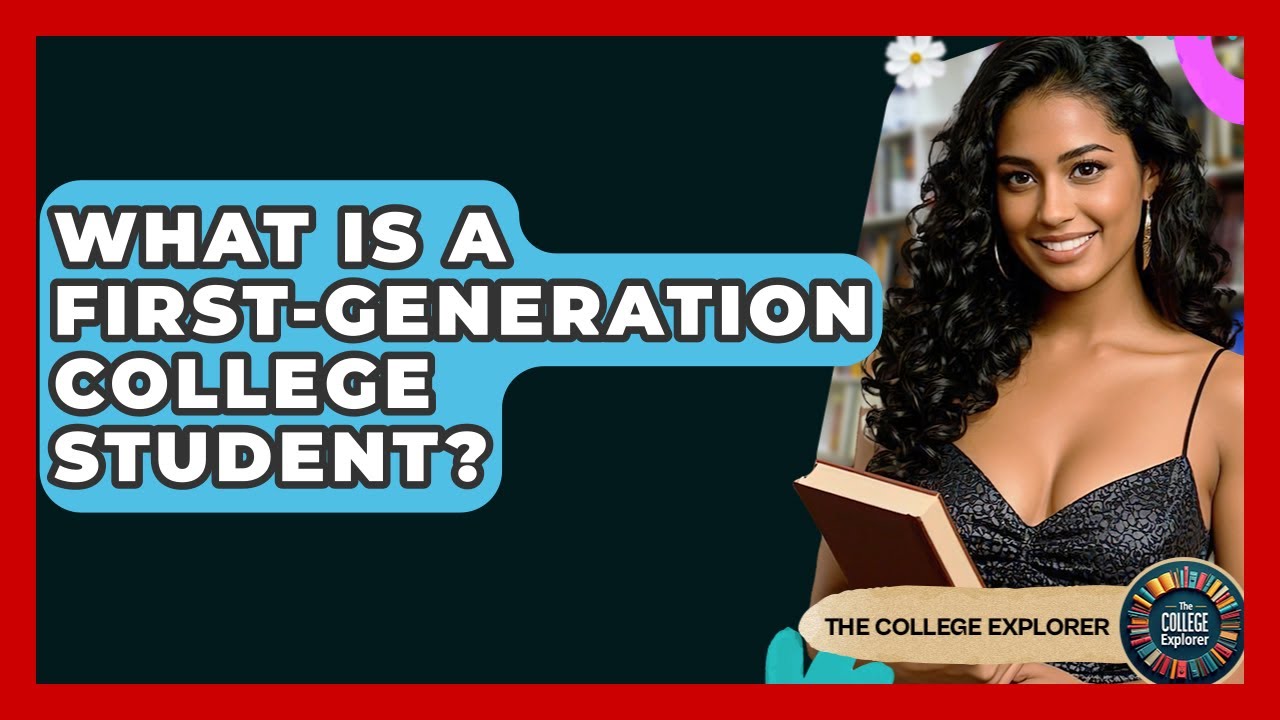 What Is A First-Generation College Student? - The College Explorer