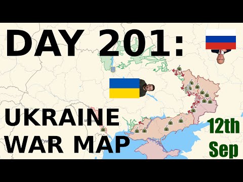 Day 201: Ukraine War Map