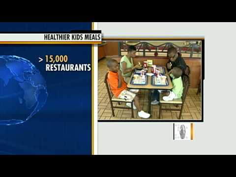 Healthier meals for kids come to 15,000 restaurants