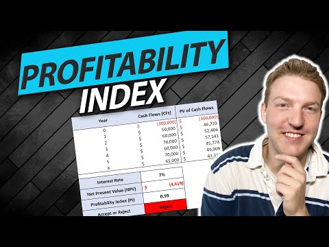 Profitability Index Explained in Excel