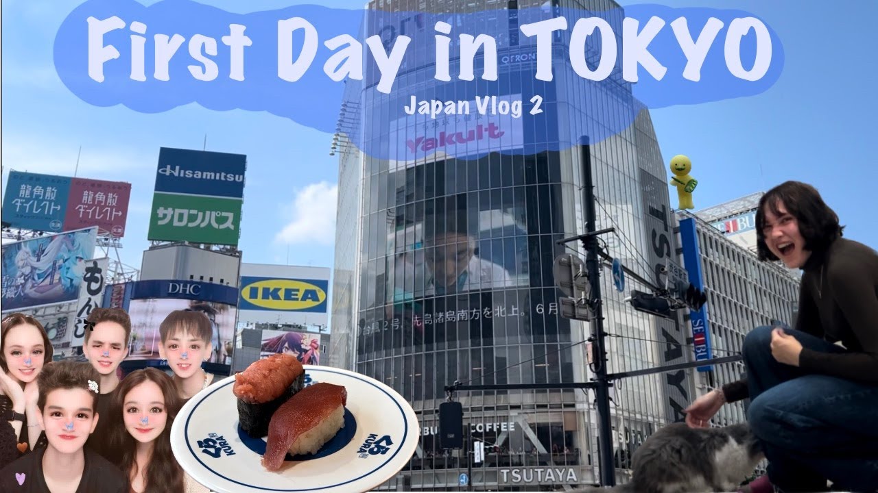 First Day in TOKYO!  |Japan Vlog 2|
