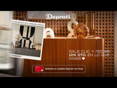 Haz Clic Y Recibe 10% DTO En Tu Primera Compra En Decoración Con Tu Crédito Deprati