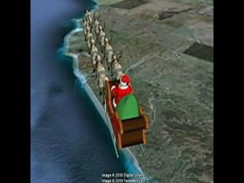 How did NORAD start tracking Santa's trip around the globe?