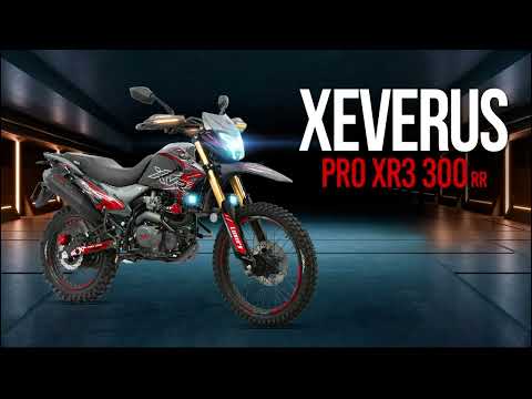 Motocicleta Veloci GPS Xeverus Pro XR3 300cc 2023 Negro | Walmart en línea