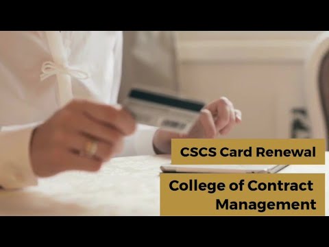 CSCS Card Renewal