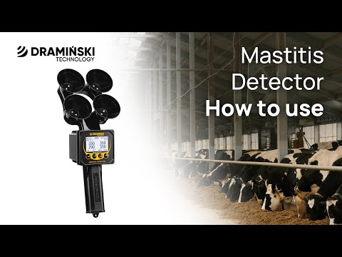 Mastitis Detector DRAMINSKI MD4X4Q2 – How to take measurement