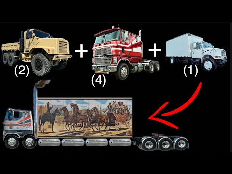 Combining Parts From 8 Different Trucks to Create the Ultimate HeavyHaul ToterHome