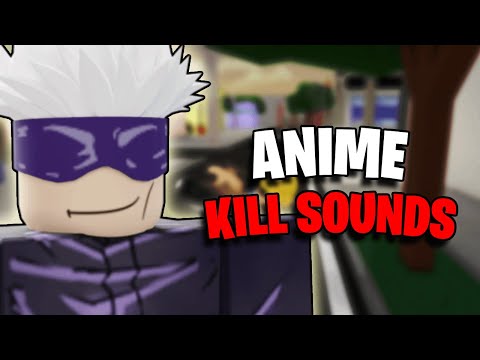 ANIME CUSTOM KILL SOUNDS | ROBLOX Jujutsu Shenanigans Custom kill sound ids