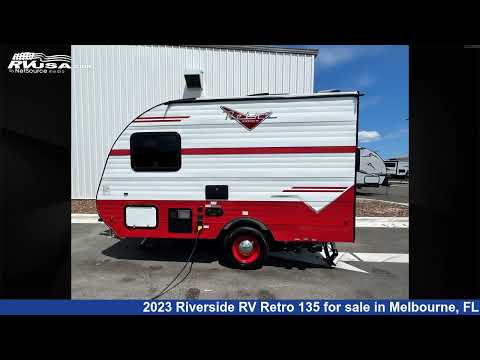 Marvelous 2023 Riverside RV Retro Travel Trailer RV For Sale in Melbourne, FL | RVUSA.com