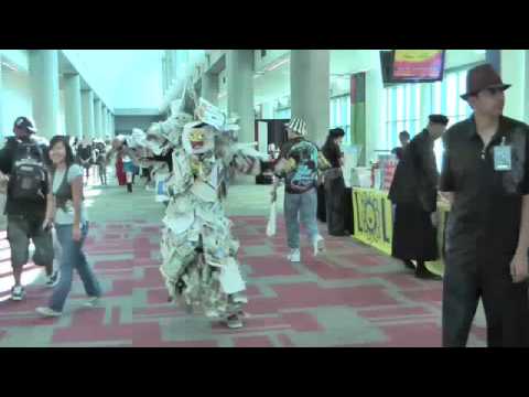 Fanime 2009: Paperman Doing a Little Dance
