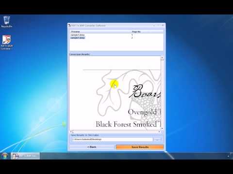 How To Use PDF To BMP Converter Software
