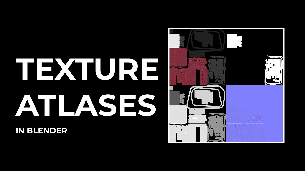 Creating Texture Atlases in Blender
