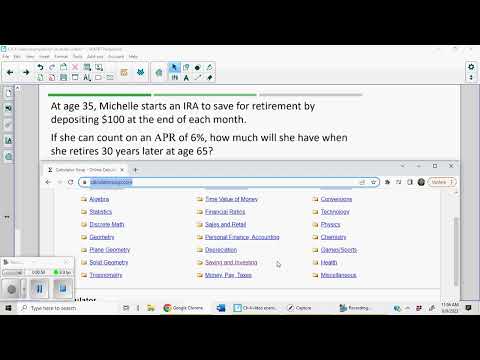 4C Lesson Video Calculatorsoup.com Future value w/periodic deposits