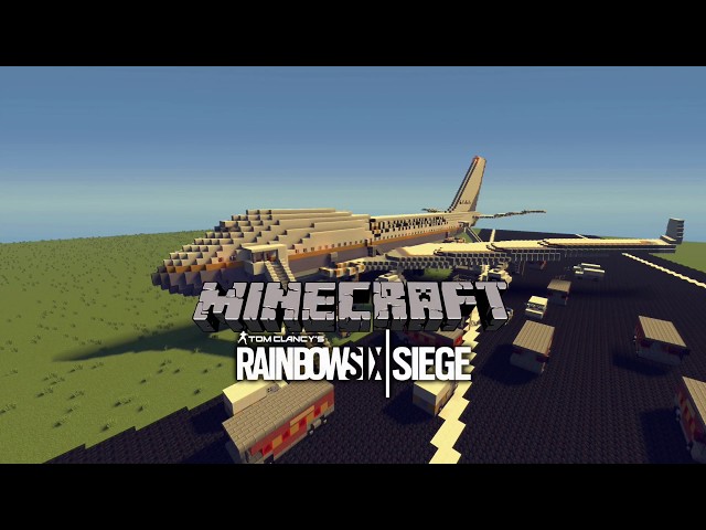 Minecraft Rainbow Six Siege Plane Map Minecraft Map