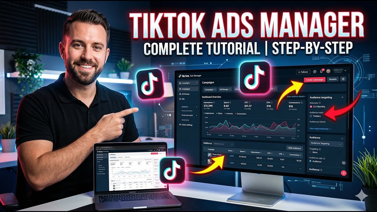 TikTok Ads Manager Dashboard Explained (2026) | Complete Beginner Guide