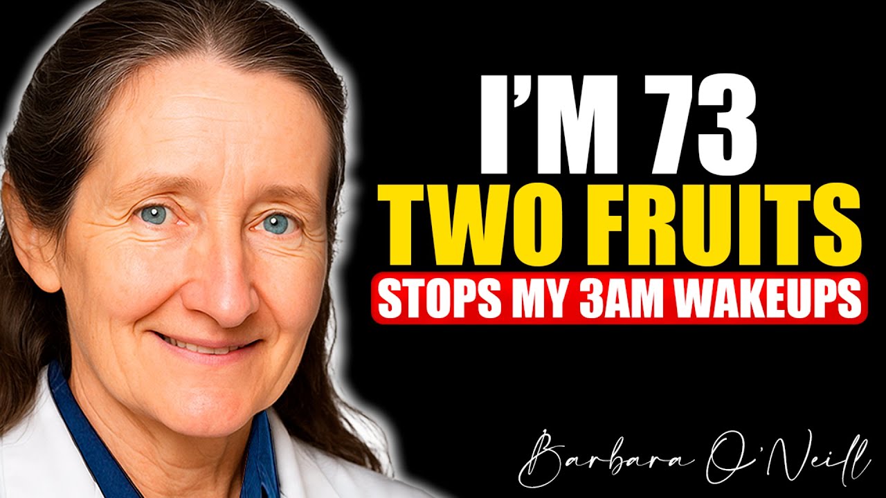 CAN’T SLEEP? Eat THESE TWO FRUITS Before Bed to STOP 3AM Wakeups | Barbara O’Neill