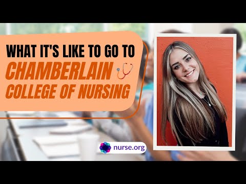What it's Like To Go To Chamberlain College of Nursing #shorts #chamberlain #nursingschool