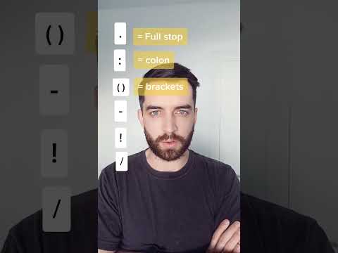 Want to know what these computer symbols are called in British English?