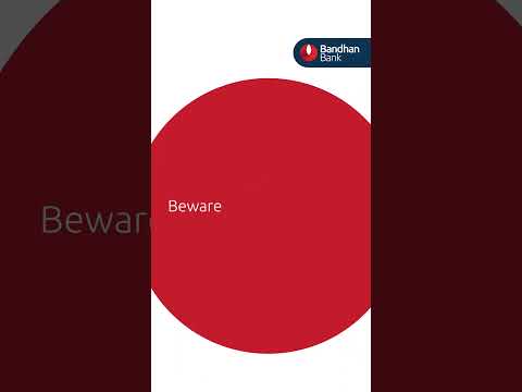 Cyber Jagrookta - Fake Messages | Bandhan Bank