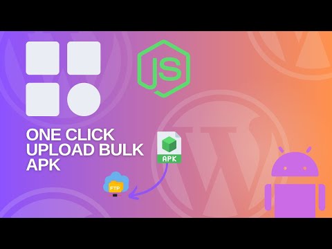 Bulk apk extractor with FTP in single click ( AWS S3, Google bucket, Cloudflare R2 bucket)